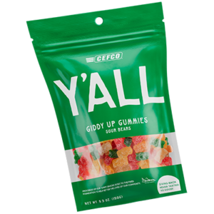 Y’ALL – Premium snacks and water